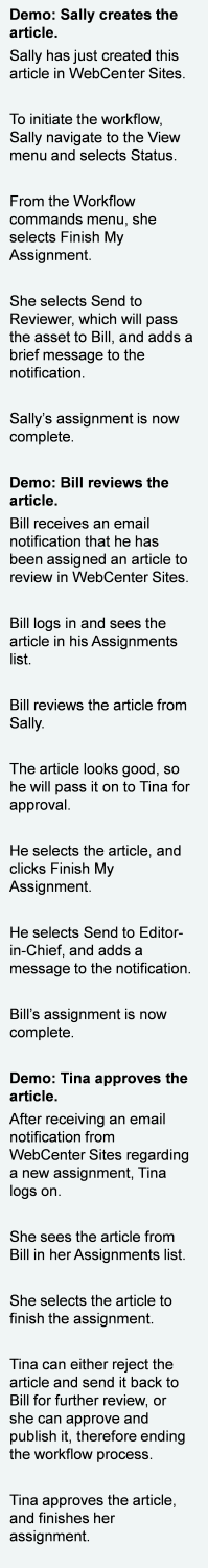 Oracle Webcenter Sites 11g Getting Started With The Contributor Interface