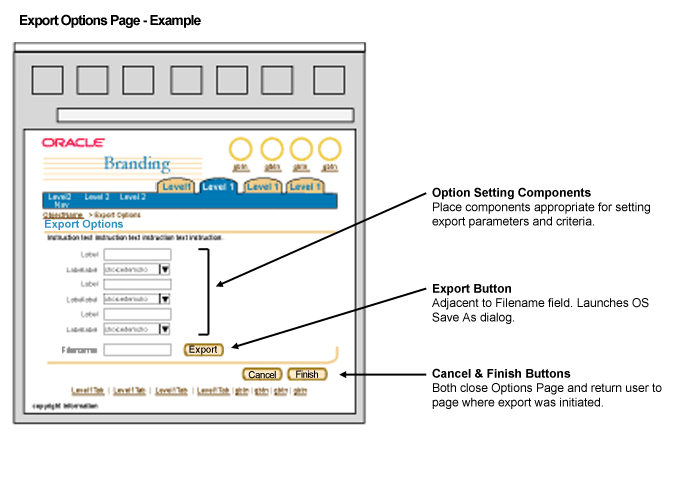 BLAF Guidelines - Export/Import Page Templates