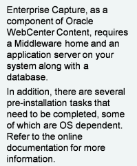 Oracle WebCenter Enterprise Capture Installation and Configuration