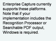 Oracle WebCenter Enterprise Capture Installation and Configuration